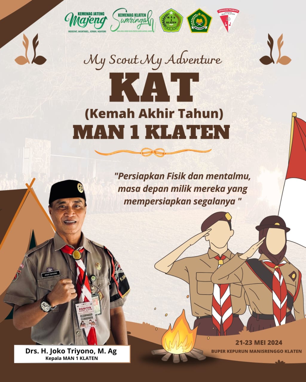 Kemah Akhir Tahun 2024 MAN 1 Klaten: Membangun Semangat dan Prestasi di ...